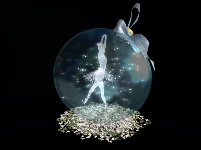 Second Life Marketplace Mc Winter Frost Glass Ballerina 1